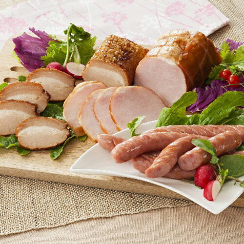 ↑↑↑正確な在庫状況は上記バナー「在庫状況を確認する」をクリックして頂き、必ずご確認ください。&nbsp;&nbsp;&nbsp;つるし焼豚170g、ロースハム（JAS特級）250g、あらびきウインナー150g豊かな風土と、清らかな水に恵ま...