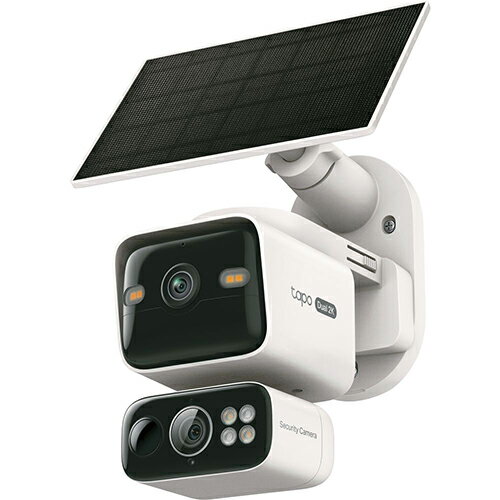 ↑↑↑正確な在庫状況は上記バナー「在庫状況を確認する」をクリックして頂き、必ずご確認ください。&nbsp;&nbsp;&nbsp;■広範囲&細部までカバー ソーラー給電デュアルレンズパンチルトセキュリティカメラキット■デュアルレンズで360...