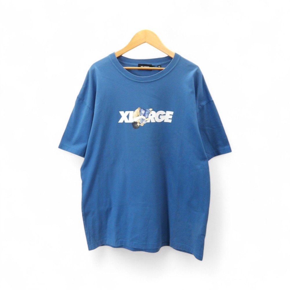 商品詳細エクストララージ デスノート エル Tシャツ■ブランド：X-LARGE■品番：101214011015■カラー：ブルー■参考価格：-■付属品：-■状態：特記すべき傷、汚れなどありません。■サイズ(約cm)：メジャー採寸の為、若干の誤...