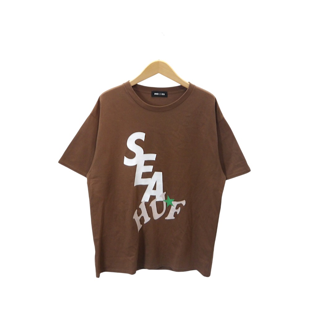商品詳細ウィンダンシー ハフ タイ ダイ ティー tシャツ■ブランド：WIND AND SEA × HUF■品番： WDS-HUF-01■カラー：ブラウン■参考価格：-■付属品：-■状態：新品・未使用品です。特記すべき傷、汚れなどありません...