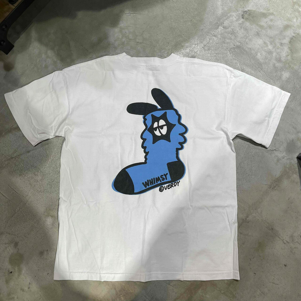 商品詳細VERDY x WHIMSY VICK SOCKS TEE Lサイズになります。■ブランド：VERDY■品番■カラー：画像参照■付属品■状態：USED品です。画像にてご確認ください。■参考価格■サイズ(約cm)：メジャー採寸の為、若...