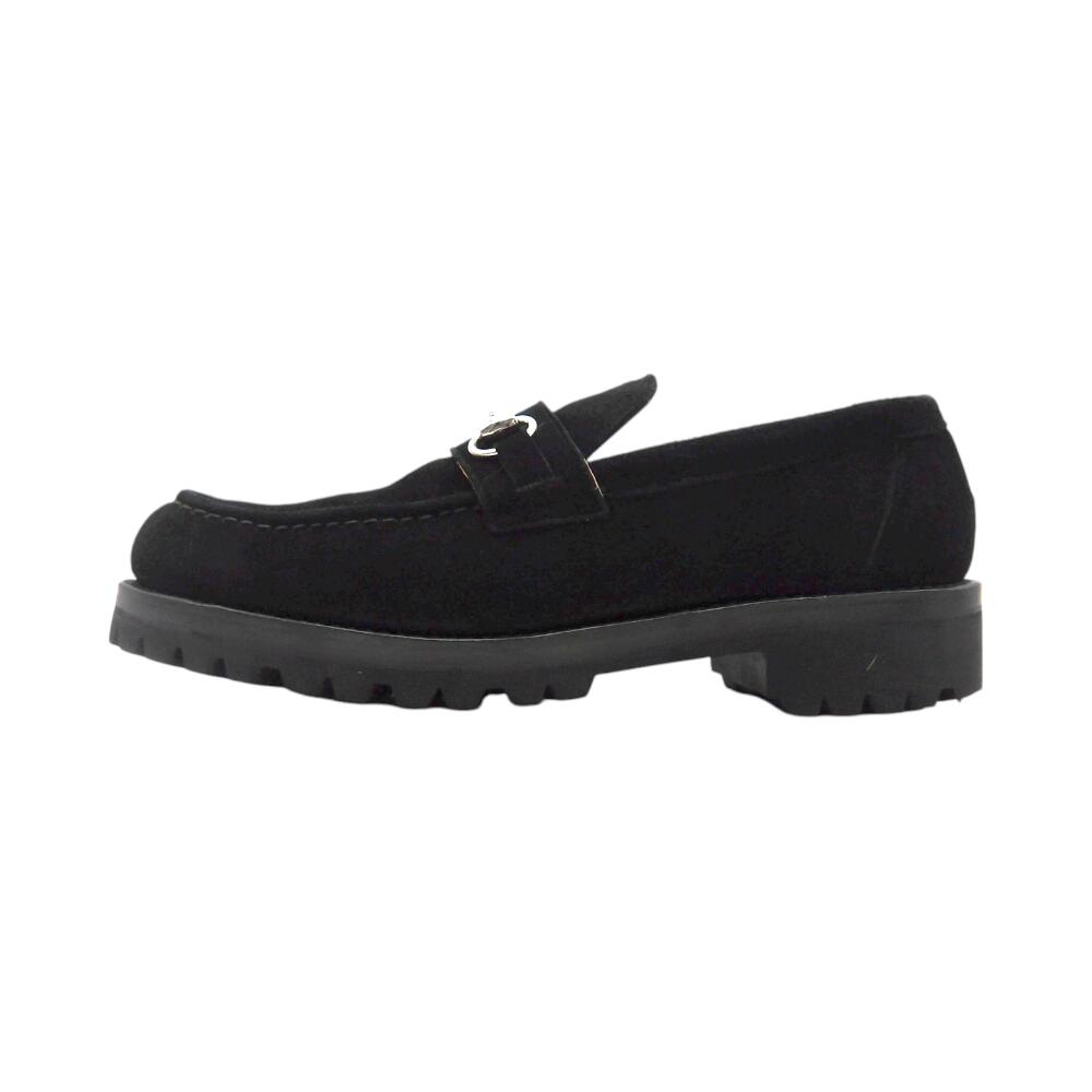 商品詳細COOTIE Raza Bit Loafer (Suede) BLACK クーティー ラザ ビット ローファー スエード■ブランド：COOTIE■品番：不明■カラー：ブラック■参考価格：77000■付属品：箱■状態：全体的に使用感が...