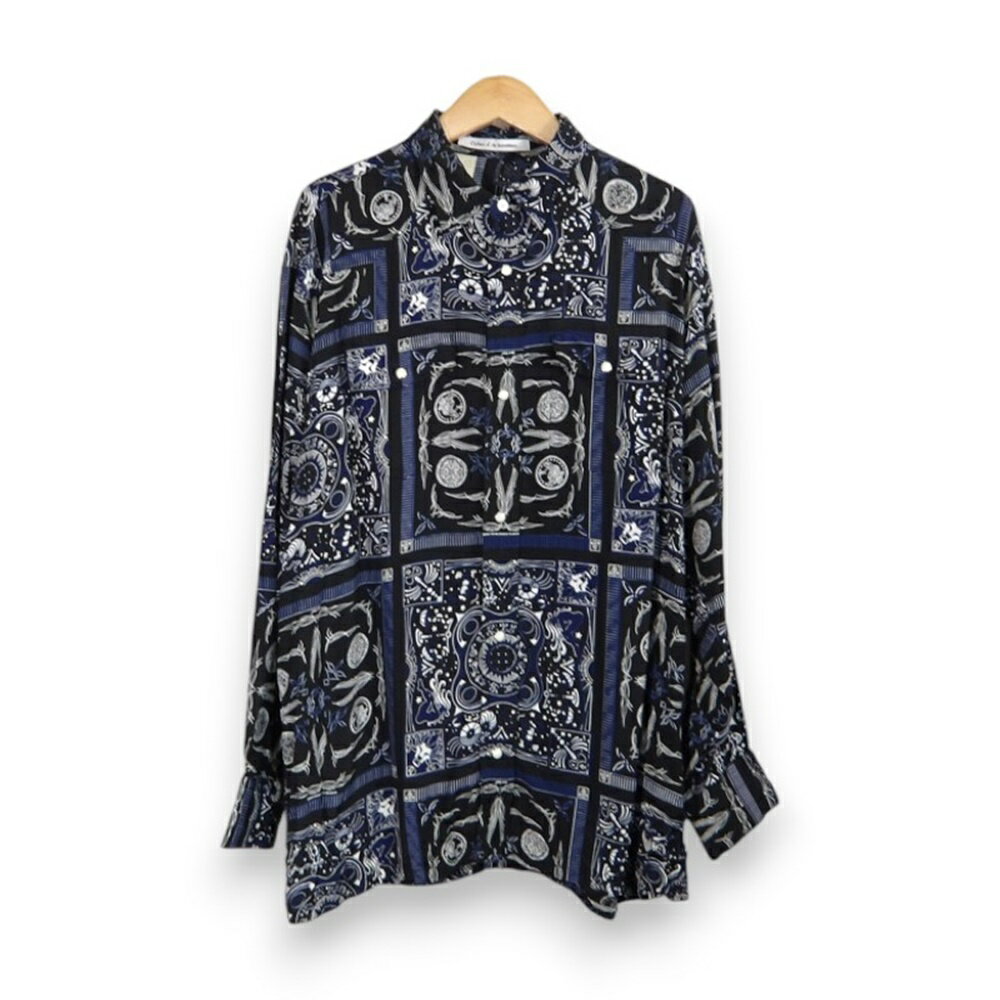 商品詳細チルドレンオブザディスコーダンス エヌハリウッド バンダナプリントシリーズ 長袖 シャツ■ブランド：CHILDREN OF THE DISCORDANCE×N.HOOLYWOOD■品番：9211-SH17-046■カラー：ブラック■...