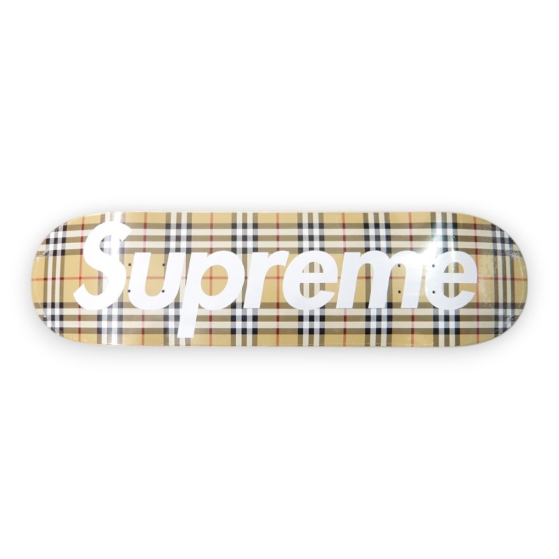 商品詳細シュプリーム バーバリー ノヴァチェック スケートボード デッキ■ブランド：SUPREME×BURBERRY■品番：-■カラー：ベージュ■参考価格：-■付属品：無し■状態：未使用品です。■サイズ(約cm)：メジャー採寸の為、若干の誤...