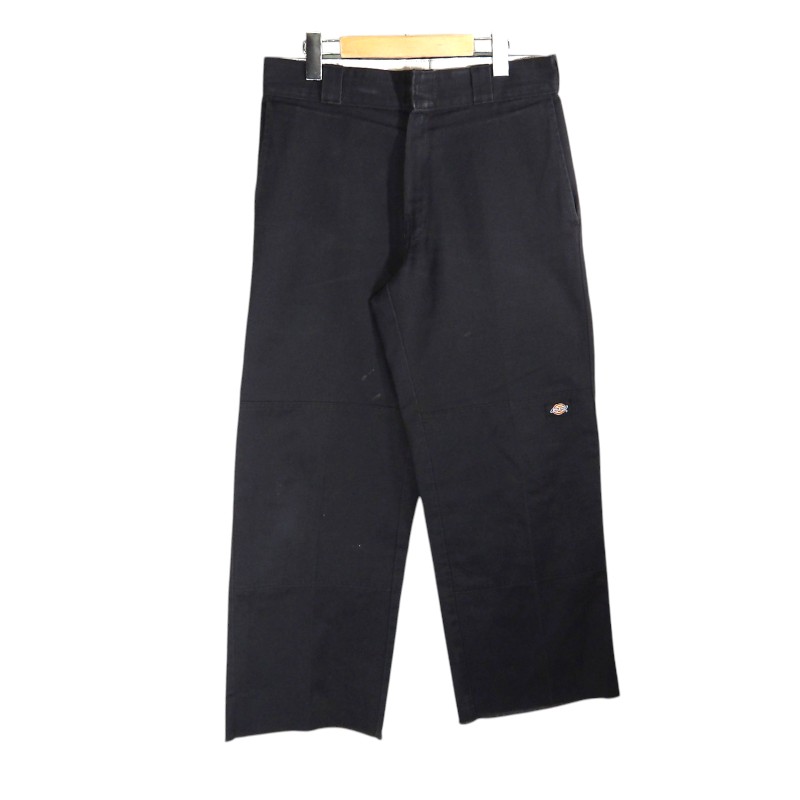 商品詳細ディッキーズ ダブルニー ワーク パンツ ボトムス■ブランド：DICKIES■品番：-■カラー：ブラック■参考価格：-■付属品：無し■状態：全体的な使用感に加え、フロントに複数の汚れ、裾のカットオフがございます。その他特記すべき傷、...