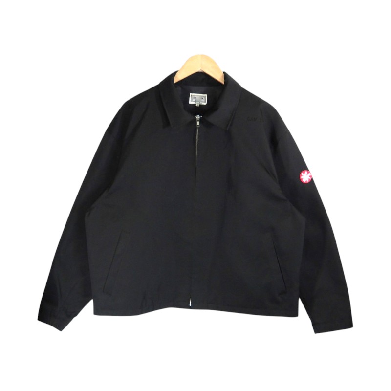 商品詳細キャブエンプト シーイー レフ スタンプド ジップ ジャケット アウター■ブランド：CAV EMPT | C.E■品番：-■カラー：ブラック■参考価格：-■付属品：無し■状態：全体的な使用感に加え、フロント、バックに複数の汚れ、袖裏...