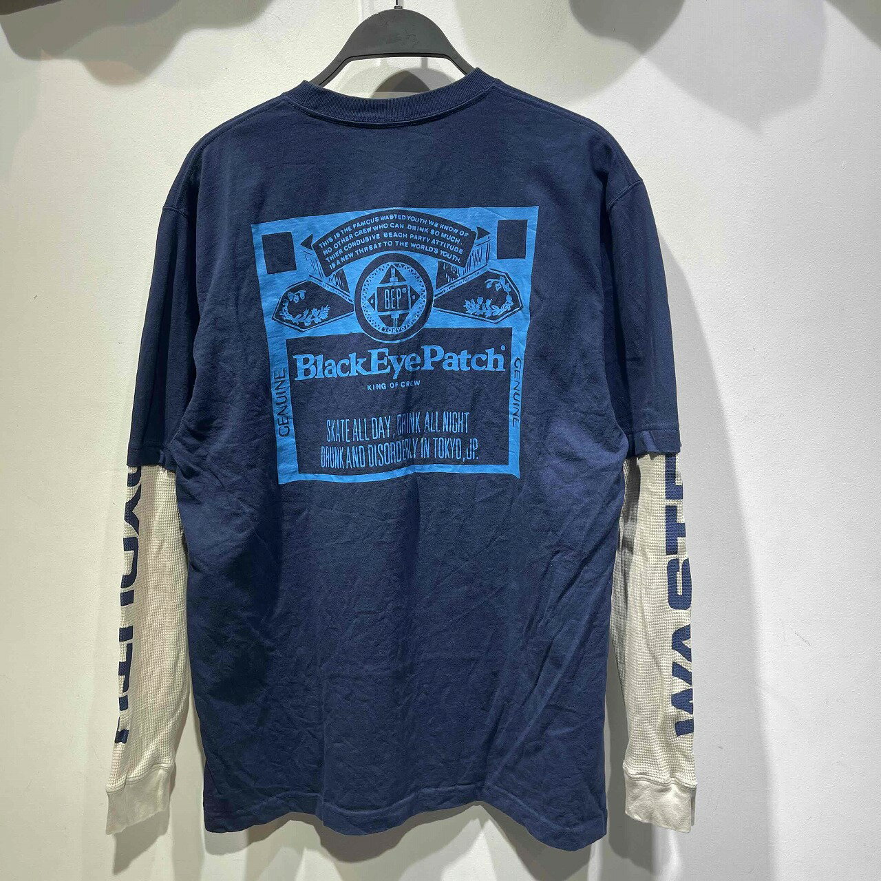 商品詳細WASTED YOUTH THE BLACK EYE PATCH L/S TEE Mサイズになります。■ブランド：WASTED YOUTH■品番■カラー：画像参照■付属品■状態：USED品になります。画像にてご確認ください。■参考価...