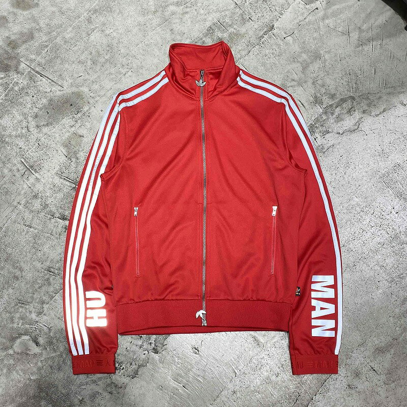 商品詳細ADIDAS×PHARRELL WILLI HUMANRACETRACK JACKET Size-M BK4291になります。■ブランド：ADIDAS■品番：BK4291■カラー：画像参照■付属品■状態：未使用品になります。画像にて...