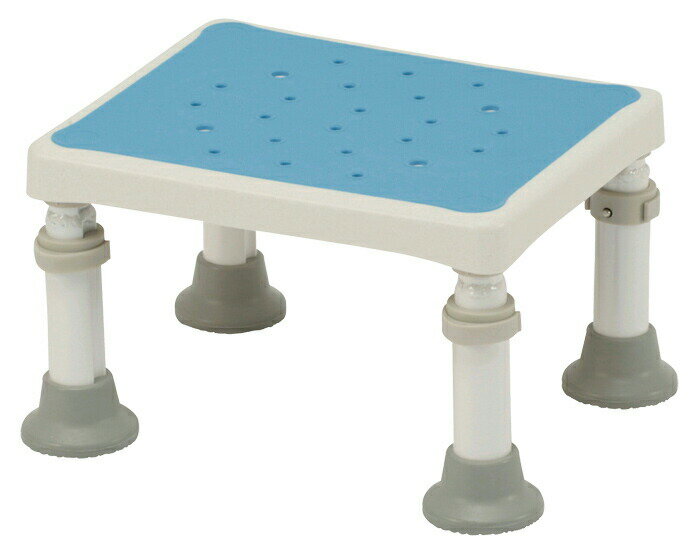 商品の仕様 ●サイズ／幅32.5×奥行26.5×高さ18〜26cm、天板：幅30×奥行24cm ●重さ／2.1kg ●材質／本体フレーム：アルミ、座面天面板：ポリプロピレン（硬質部）・エラストマー（軟質部）、脚ストッパー：ポリプロピレン・ス...