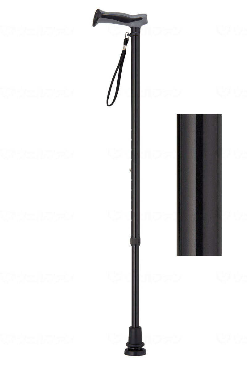 まごころステッキ あんしん杖先シングル 安心して毎日の一歩を踏み出せる、軽量アルミ製の伸縮杖です。 幅広グリップが手首への負担をやわらげ、接地面の広い杖先ゴムが足元をしっかり支えます。 長さは74〜96.5cmまで約2.5cm刻みで調整可能...