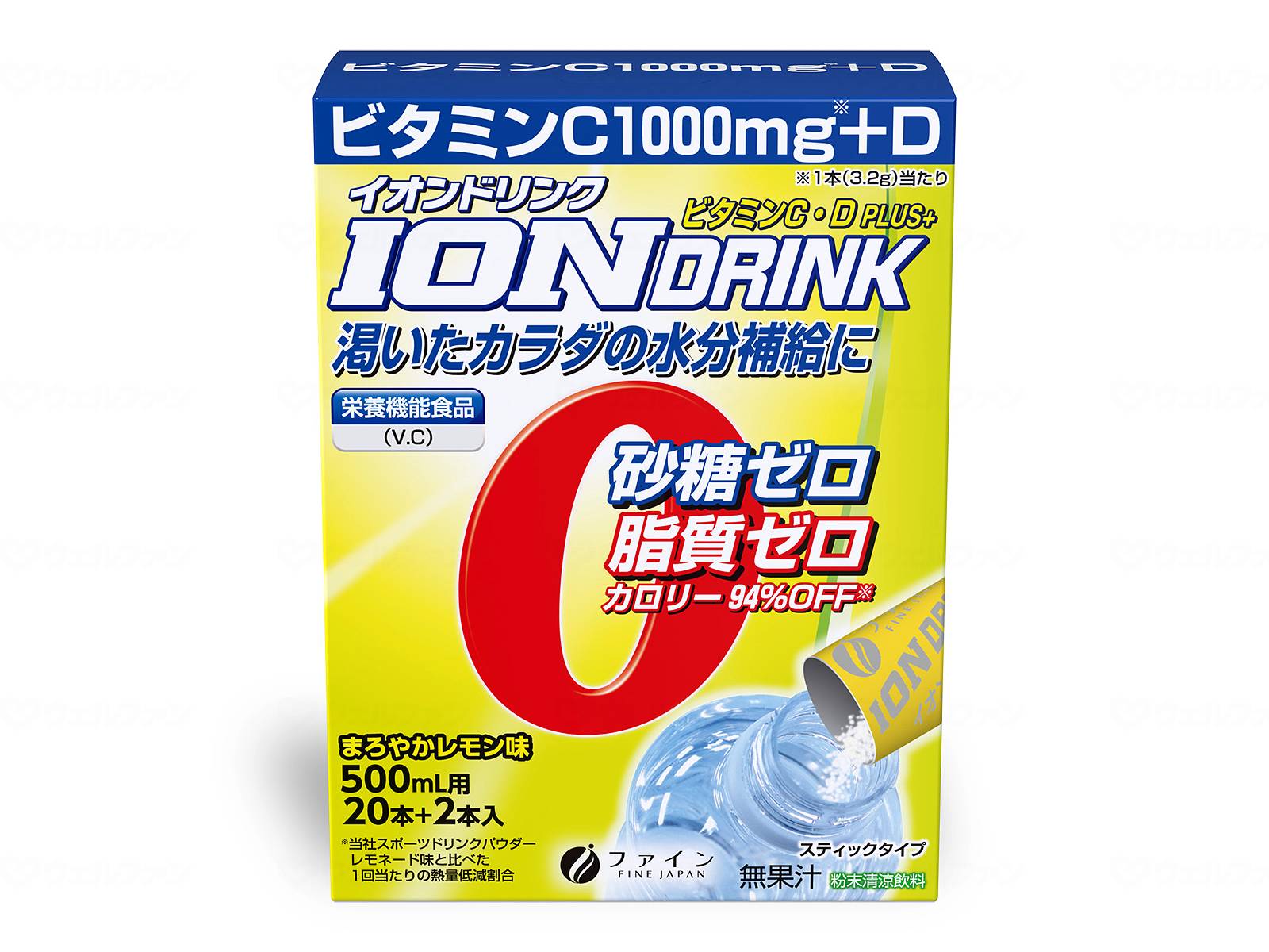 【商品の仕様】 ●原材料／マルチトール（国内製造）、食塩／V.C、クエン酸、塩化K、甘味料（アセスルファムK、スクラロース）、乳酸Ca、微粒二酸化ケイ素、クエン酸Ca、炭酸Mg、香料、V.D ●栄養成分／（1本（3.2g）当たり）エネルギー...