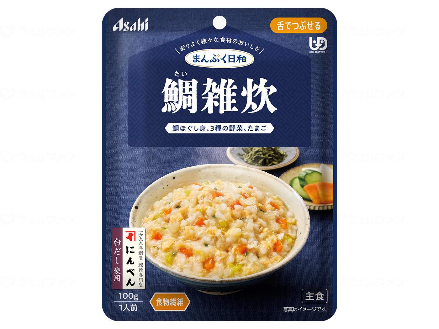 商品の仕様 ●原材料／精白米（国産）、水溶性食物繊維／トレハロース、増粘剤（キサンタン）、ゲル化剤（ジェラン） ●栄養成分／（1袋当たり）エネルギー100kcal、たんぱく質1.2g、脂質0.15g、炭水化物26.1g、食塩相当量0.019...