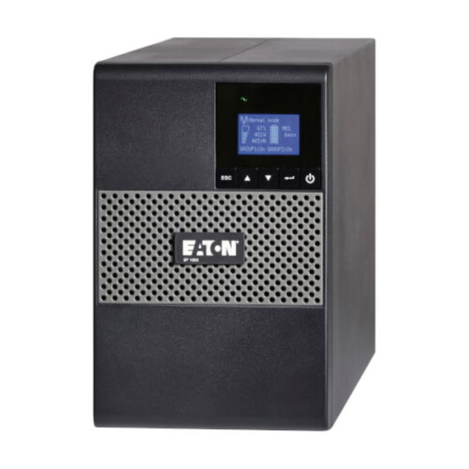 【スタッフのコメント】　 1000VA タワー型ラインインタラクティブUPS製品概要 ●Eaton 5P1000」は、小規模ビジネスやサーバー向けに設計されたタワー型・ラインインタラクティブ方式の無停電電源装置（UPS）です。 ●定格出力容...