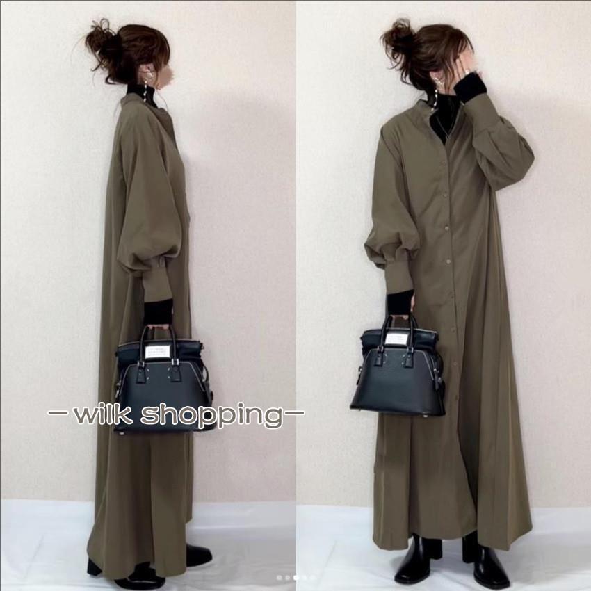 ワンピース レディース ロング丈 スリム OL ロング丈丈ワンピース 着痩せ 秋服 春夏秋 20代30代40代50代 上品 お出かけ ゆったりレディース 夏秋 おしゃれ 韓国風 オフィス 着痩せ 大人 上品 おしゃれ 体型カバー きれいめ ...