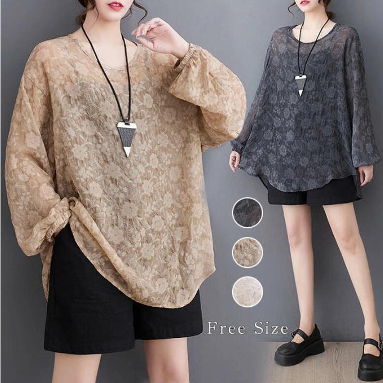 カラー：ブラック　コーヒー　ホワイト※ モニターの発色の具合により実際の商品と色が異なる場合がございます。サイズ(cm)F:着丈66(前)/80 　バスト132　肩幅57　袖丈57素材：ポリエステル生産国：中国製