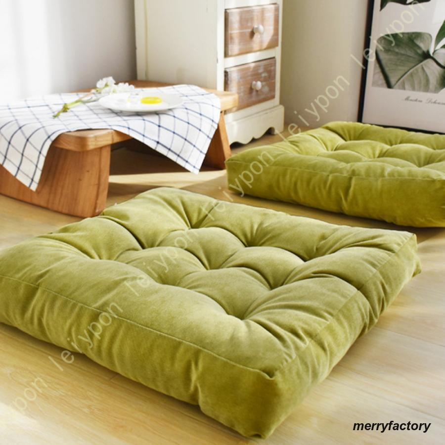 ■おしゃれな丸クッション55×55cm、大きなラウンド型クッションは胡坐をかいても、ゆったりボリュームのある大きいサイズです?■一年中使えるコーデュロイ生地丸型座布団のカバーは、なめらかな手触りで暖かいコーデュロイ（綿）素材。秋冬用としては...