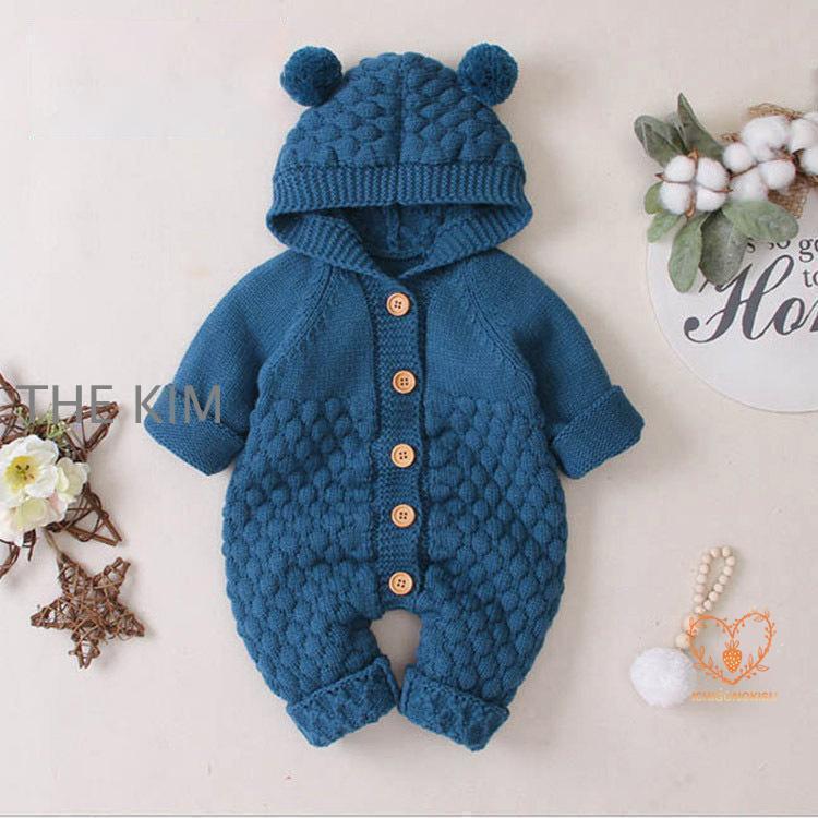 ■ 品名：ロンパース■ 素材：アクリル■ カラー：全5色■ サイズ：66-90■ 産地：中国検索ワード：秋冬　ロンパース ベビー つなぎ 新生児 幼児 女の子 男の子 ジャンプスーツベビー服 赤ちゃん 着ぐるみ 百日祝い 出産祝い 66 7...