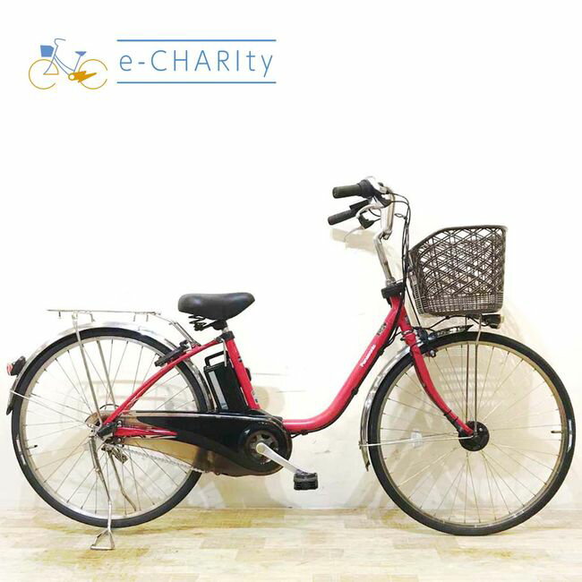 商品詳細 商品名：パナソニック ビビ DX レッド 型式 ：BE-ELD63R 年式 ：2015年 バッテリー：6Ah インチ数：26インチ ギア数：変速3段 子供乗せ：1人可 管理番号：KC058 出品店舗：神戸 【付属品】 バッテリー、...