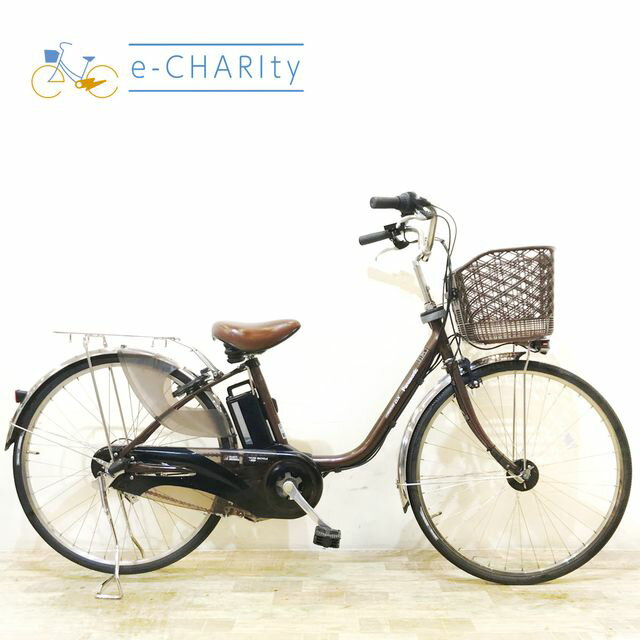 商品詳細 商品名：パナソニック ビビ DX ブラウン 型式 ：BE-END635T2 年式 ：2013年 バッテリー：6Ah インチ数：26インチ ギア数：変速3段 子供乗せ：1人可 管理番号：KC062 出品店舗：神戸 【付属品】 バッテ...