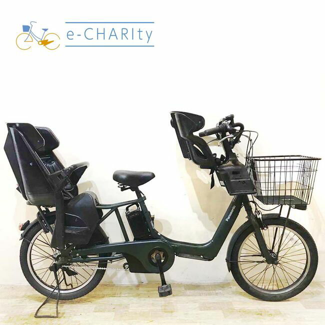 商品詳細 商品名：パナソニック ギュット アニーズ DX グリーン 型式 ：BE-ELA03G 年式 ：2018年 バッテリー：8Ah インチ数：20インチ ギア数：変速3段 子供乗せ：2人可　幼児2人同乗基準適合車 管理番号：KC092 ...