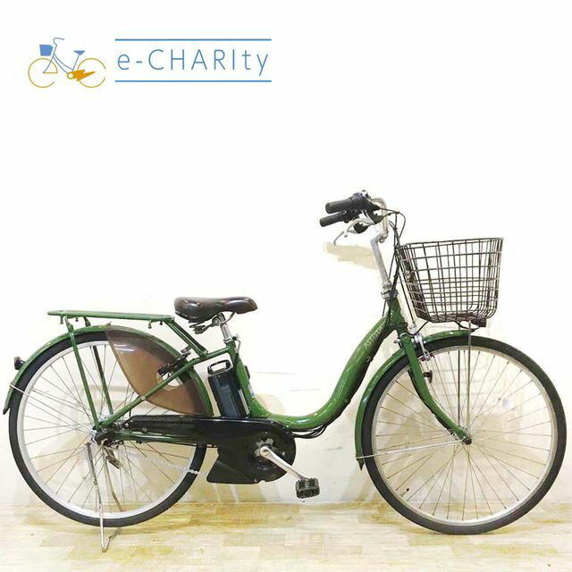 商品詳細 商品名：ブリヂストン アシスタ ファイン グリーン 型式 ：A6FC19 年式 ：2019年 バッテリー：12Ah インチ数：26インチ ギア数：変速3段 子供乗せ：1人可 管理番号：KE057 出品店舗：神戸 【付属品】 バッテ...