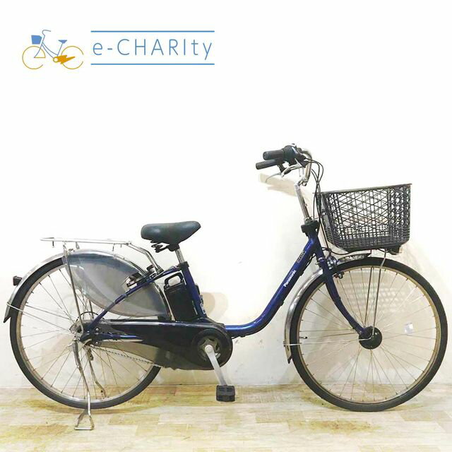 商品詳細 商品名：パナソニック ビビ DX ネイビー 型式 ：BE-ELD632V 年式 ：2016年 バッテリー：12Ah インチ数：26インチ ギア数：変速3段 子供乗せ：1人可 管理番号：KE097 出品店舗：神戸 【付属品】 バッテ...