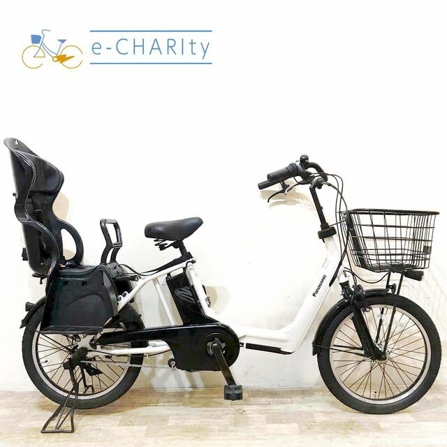 商品詳細 商品名：パナソニック ギュット アニーズ ホワイト 型式 ：BE-ENMA033F 年式 ：2015年 バッテリー：8Ah インチ数：20インチ ギア数：変速3段 子供乗せ：2人可　幼児2人同乗基準適合車 管理番号：KF074 出...