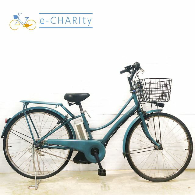 商品詳細 商品名：ブリヂストン アシスタ ポルク グリーンアッシュ 型式 ：AP684 年式 ：2014年 バッテリー：8Ah インチ数：26インチ ギア数：変速3段 子供乗せ：1人可 管理番号：YB072 出品店舗：横浜 【付属品】 バッ...