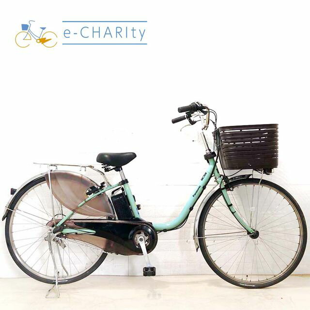 商品詳細商品名：パナソニック ビビ DX グリーン 型式 ：BE-ELD635G2年式 ：2019年バッテリー：8Ahインチ数：26インチギア数：変速3段子供乗せ：1人可管理番号：YB091 出品店舗：横浜【付属品】バッテリー、充電器、鍵（...