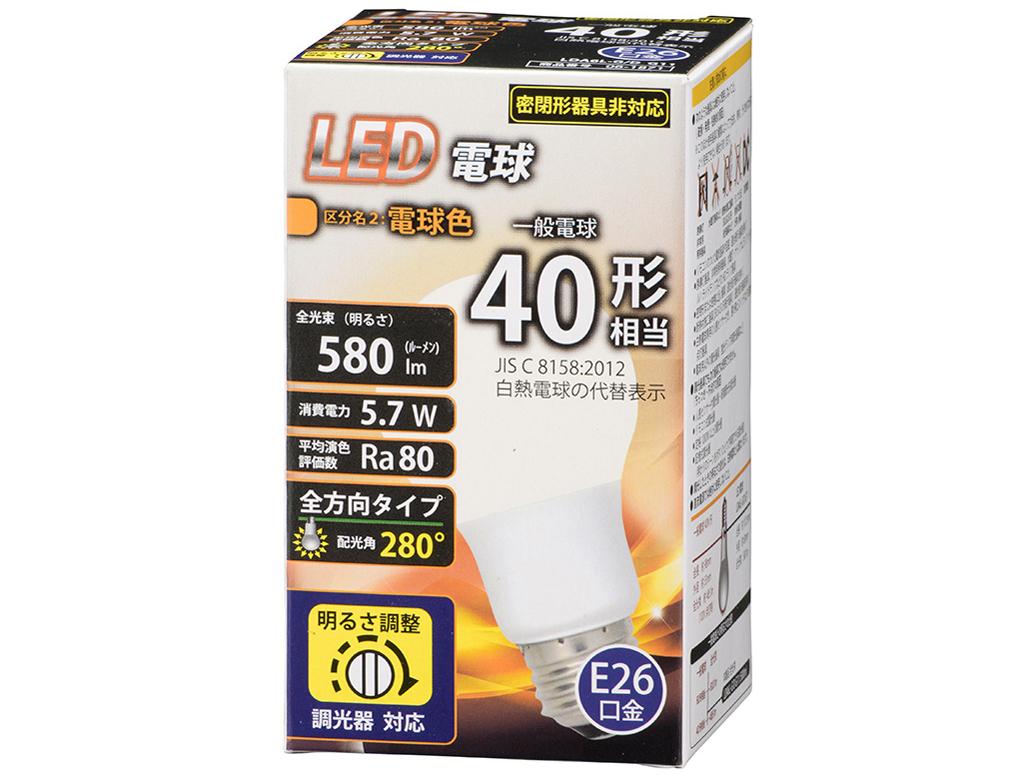 &nbsp;メーカー&nbsp;OHM オーム電機&nbsp;商品カテゴリ&nbsp;電球・蛍光管＞LED電球&nbsp;発送目安&nbsp;2日〜3日以内に発送予定（土日祝除）&nbsp;お支払方法&nbsp;銀行振込・クレジットカード&...