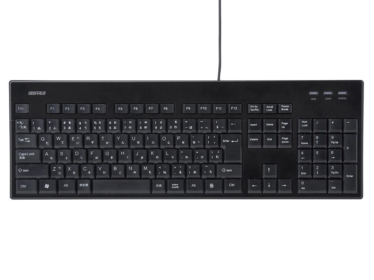 &nbsp;メーカー&nbsp;BUFFALO バッファロー&nbsp;商品カテゴリ&nbsp;キーボード・マウス・入力機器＞パソコン用キーボード&nbsp;発送目安&nbsp;1週間以内に発送予定&nbsp;お支払方法&nbsp;銀行振込...