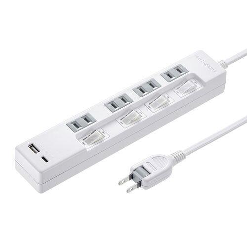 &nbsp;メーカー&nbsp;SANWASUPPLY サンワサプライ&nbsp;商品カテゴリ&nbsp;PCアクセサリ・サプライ＞電源タップ&nbsp;発送目安&nbsp;1日〜2日以内に発送予定（土日祝除）&nbsp;お支払方法&nbs...