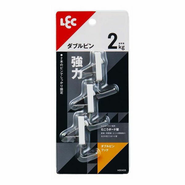 &nbsp;メーカー&nbsp;レック(LEC)&nbsp;商品カテゴリ&nbsp;収納用品＞フック&nbsp;発送目安&nbsp;3日〜4日以内に発送予定（土日祝除）&nbsp;お支払方法&nbsp;銀行振込・クレジットカード&nbsp;...