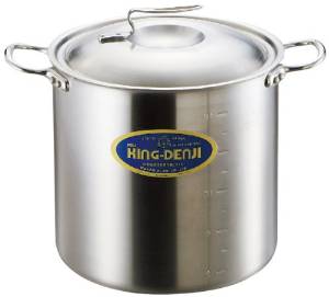 &nbsp;メーカー&nbsp;中尾アルミ製作所&nbsp;商品カテゴリ&nbsp;特殊鍋＞寸胴鍋&nbsp;発送目安&nbsp;2日〜3日以内に発送予定（土日祝除）&nbsp;お支払方法&nbsp;銀行振込・クレジットカード&nbsp;送...