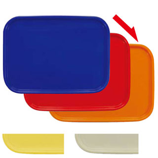 商品の仕様●間口×奥行×高さ(mm)：360×265×17●(内寸)間口×奥行(mm)：330×235●重量(kg)：0.3●カラー：オレンジ●材質：AS樹脂・ウレタン塗装仕上(耐熱80℃)※商品画像はイメージです。複数掲載写真も、商品は単...