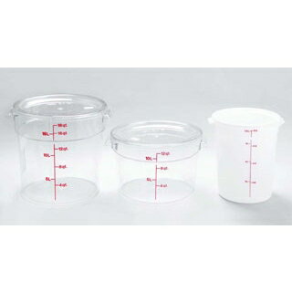 商品の仕様●外寸(mm)：H270 ●内寸(mm)：φ217 ●重量：400g●容量：7.6L●材質：ポリエチレン ●耐熱・耐冷温度：-40〜70℃■● 蓋をしたまま積み重ねができます。● 容量は目盛りの最大値です。(満水ではありません)※...
