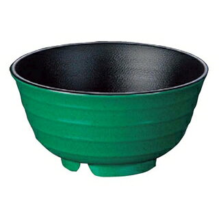商品の仕様●外寸(mm)：φ149×76 ●容量:710ml●材質：メラミン ●洗浄機：○●耐熱・耐冷温度：120℃●色：グリーン内黒■● エコ＆ヘルシー丼。一見普通の丼でも、スープを大幅に削減できます。外見の大きさは普通の丼とかわりありま...