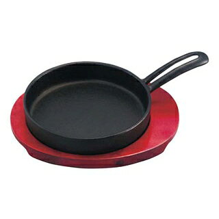 商品の仕様●外寸(mm)：φ150×H45 木台：196×160 ●重量：850g●材質：鉄 木 ●電磁調理器：200V※商品画像はイメージです。複数掲載写真も、商品は単品販売です。予めご了承下さい。※商品の外観写真は、製造時期により、実物...