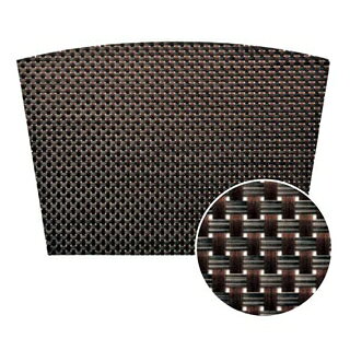 商品の仕様●外寸(mm)：約445×305 ●材質：PVC75% ポリエステル25% ■● 様々なジャンルのお店で使えるランチョン＆テーブルマット● 撥水・防汚タイプ。水洗可能(軽く手洗い)。自由にカットできます。● 商品の構造上、ストライ...