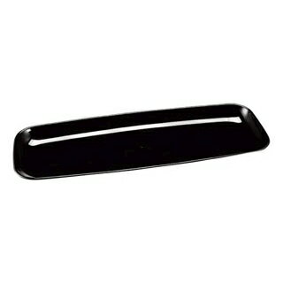 商品の仕様●外寸(mm)：450×170 ●内寸(mm)：盛り付け部：380×110 ●材質：ポリスチレン ■● まるで本物の食器のような美しい高級ケータリング用容器。ケータリングのみならず、屋内外の立食パーティなどにもお使いいただけます。...