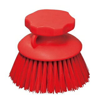 商品の仕様●外寸(mm)：φ90×90 線径：0.4mm ●材質：本体：ポリプロピレン 毛：ポリエステル ●耐熱・耐冷温度：120℃■● ブラシボディには頑丈なポリプロピレンを使用してあり、破損による異物混入のリスクを軽減● 毛の根元をしっ...