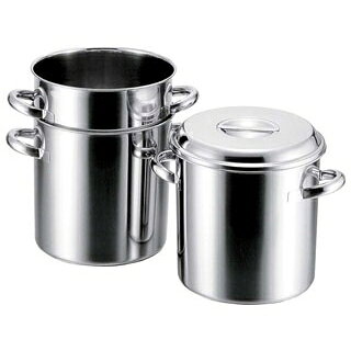 商品の仕様●外寸(mm)：φ105 ●内寸(mm)：深さ：100 ●重量:0.3kg●容量:0.7L●材質：18-8ステンレス ■● 手無し● 収納重ねタイプ● 割蓋は使用できません。※商品画像はイメージです。複数掲載写真も、商品は単品販売...