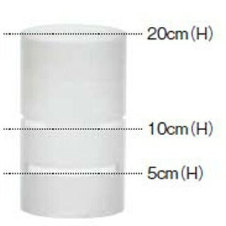 商品の仕様●外寸(mm)：φ120×200 ●重量：0.25kg●板厚/厚み：3.0●材質：アクリル ●耐熱・耐冷温度：75℃〜100℃■● ブッフェステーションは単品でも連結させても自由な組合わせで料理を一層引き立たせて魅力的な空間を演出...