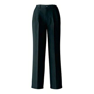 商品の仕様●外寸(mm)：ウエスト76-84×ヒップ114×股上24×股下78(cm) ●材質：ギャバジン ポリエステル100% ●色：ブラック■● ツータック、腰脇ゴム入り※商品画像はイメージです。複数掲載写真も、商品は単品販売です。予め...