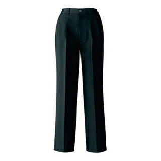 商品の仕様●外寸(mm)：ウエスト82-90×ヒップ120×股上24.5×股下78(cm) ●材質：ギャバジン ポリエステル100% ●色：ブラック■● ツータック、腰脇ゴム入り※商品画像はイメージです。複数掲載写真も、商品は単品販売です。...
