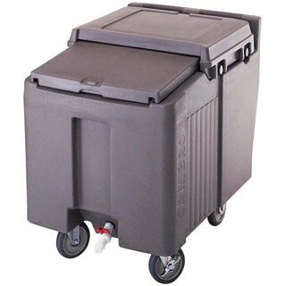 商品の仕様●外寸(mm)：610×955×H745 キャスター：φ127 ●重量:31kg●容量:79kg●材質：ポリエチレン ■● 継ぎ目のないポリエチレン一体成形品で氷を長時間保存します。● スライド式の蓋は大きな開口部で作業性が良く、...