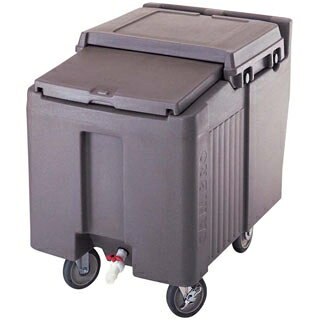 商品の仕様●外寸(mm)：610×955×H745 キャスター：φ127 ●重量:31kg●容量:79kg●材質：ポリエチレン ■● 継ぎ目のないポリエチレン一体成形品で氷を長時間保存します。● スライド式の蓋は大きな開口部で作業性が良く、...