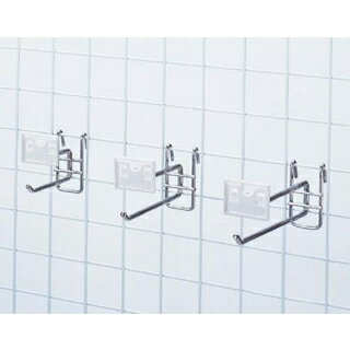 商品の仕様●外寸(mm)：フック部：φ6×150 ●材質：スチール製(クロームメッキ) ●測定・調節温度範囲/能力：耐荷重：2kg■● ネットピッチ5mm・線径φ3のネットに対応※商品画像はイメージです。複数掲載写真も、商品は単品販売です。...