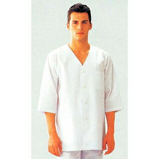 商品の仕様●外寸(mm)：胸囲113×着丈76×裄丈65(cm) ●材質：ブロード ポリエステル65% 綿35% ●色：ホワイト※商品画像はイメージです。複数掲載写真も、商品は単品販売です。予めご了承下さい。※商品の外観写真は、製造時期によ...