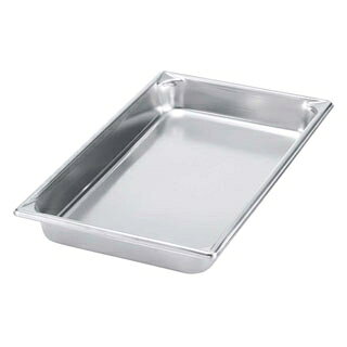 商品の仕様●外寸(mm)：262×160 ●内寸(mm)：深さ：65 ●容量：1.7L●板厚/厚み：0.8●材質：18-6ステンレス ■● 縁を山状にし、角に一段低くした三角形のプレスを施し、歪みを防ぐ為の壁を作り、熱に強い形状にしました。...
